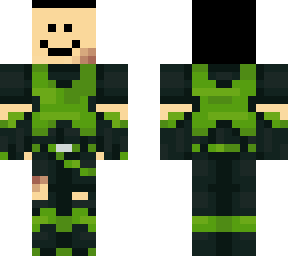 purgatory quackity / green team quackity | Minecraft Skin