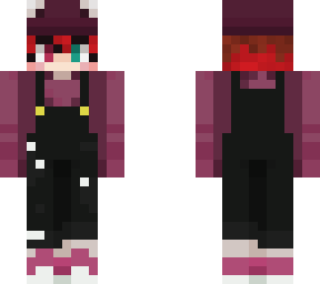 Doux cubito morado rosita cute uwu | Minecraft Skin