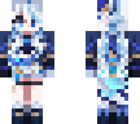 genshin furina | Minecraft Skins