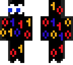 Pac-Man ghost glitchy | Minecraft Skin