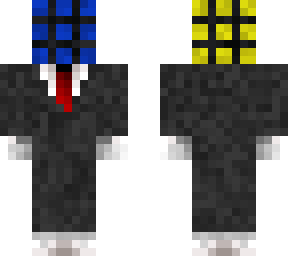 rubics cube head | Minecraft Skin