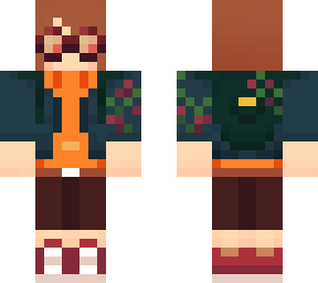 squiddo (the ghost hunter) | Minecraft Skin