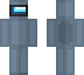 Among us (gray crew mate) | Minecraft Skin