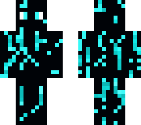 cybernetic cyan | Minecraft Skin