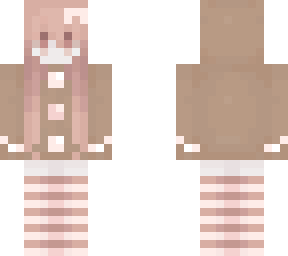 gingerbread girl | Minecraft Skin