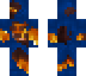 blue demon | Minecraft Skins