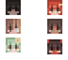 Pfp pack! [ free pfps ig ] | Minecraft Skin