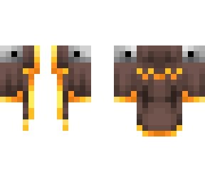 Battle Robe - villager version | Minecraft Skin
