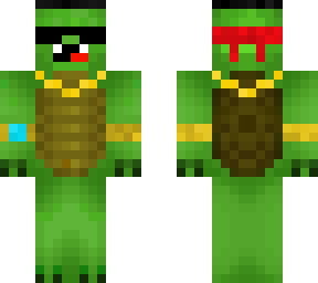 Gangsta Teenage Mutant Ninja Turtle based Minecraft skin | Minecraft Skin