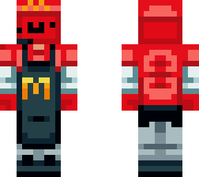 mcdonalds worker | Minecraft Skins