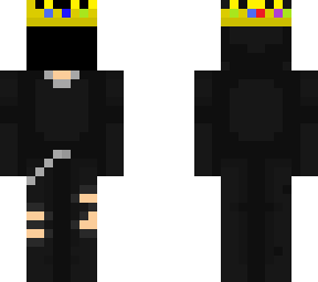 Jacob (Black, Crowned) | Minecraft Skin