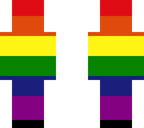 LGBTQ PRIDE FLAG | Minecraft Skin
