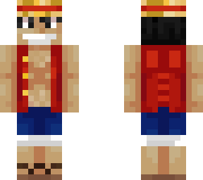 luffy scar | Minecraft Skins