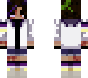 the non binary demon | Minecraft Skin