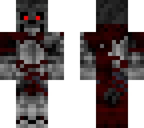 The Skeleton in Red [Phase 2] | Minecraft Skin
