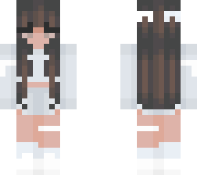cute girl blue | Minecraft Skin
