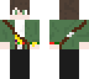 Herbalist Flower Boy | Minecraft Skin