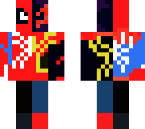 Hybrid Spider-man suit pfp contest | Minecraft Skin