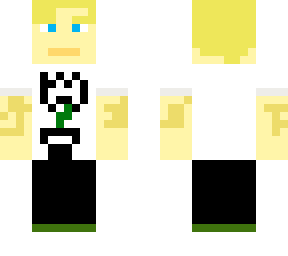 Mike Dirnt (kerplunk shirt) | Minecraft Skin