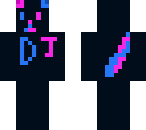 neon cat | Minecraft Skins