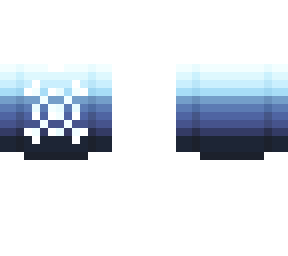 OB - Winter Gradient w/ Snowflake Sweater | Minecraft Skin