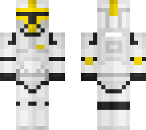 Phase 1 clone commander (v3) | Minecraft Skin