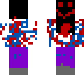 poor bloody horror steve | Minecraft Skin