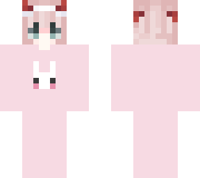 zero two | Minecraft Skins
