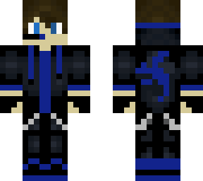 Blue gamer | Minecraft Skin