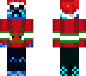Christmas Creeper | Minecraft Skin