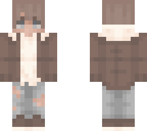 fall boy with sweater and jeans | Minecraft Skin