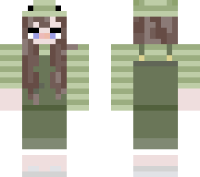 Frog Girl | Minecraft Skin