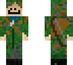 fully fledged ranger leek | Minecraft Skin