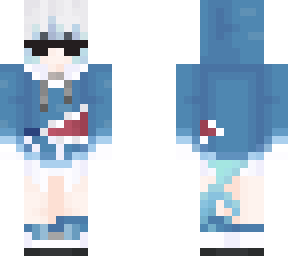 Gawr Gura - Shades | Minecraft Skin