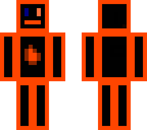 Red Orange thing | Minecraft Skin