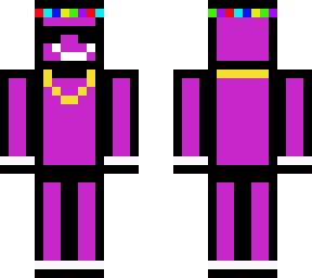 Cool Purple Mans | Minecraft Skin