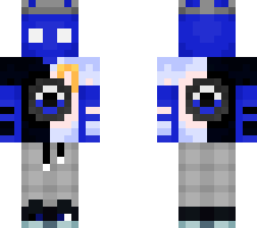 cool blue boy | Minecraft Skins