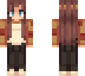 cute fall outfit | Minecraft Skins