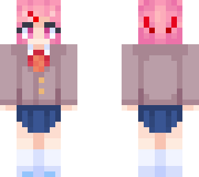 Natsuki | DDLC | Minecraft Skin