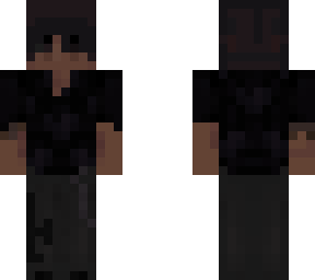all black | Minecraft Skin