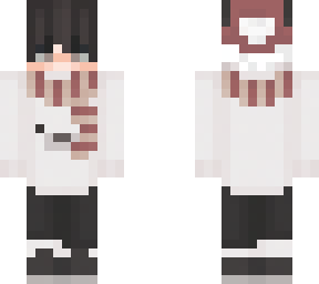 Christmas Polar Kuma | Minecraft Skin