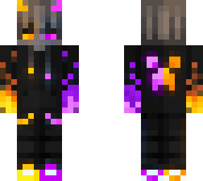 ender blaze boy | Minecraft Skin