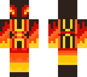 Magma Spider | Minecraft Skin