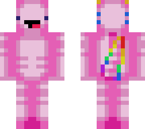 Rainbow-axo | Minecraft Skin