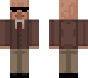 Villager Mafia boss | Minecraft Skin