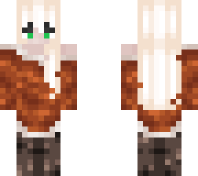 ~ Sweater Weather~ First skin with my own shading pattern | Minecraft Skin