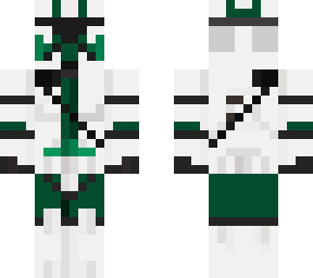 commander gree phase 1 | Minecraft Skin