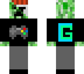 Creeper head | Minecraft Skin