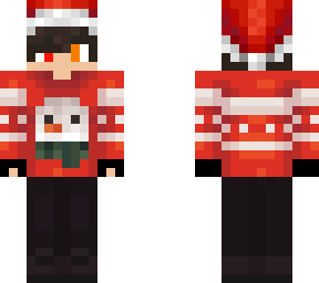 Jay Lycan but Christmas | Minecraft Skin