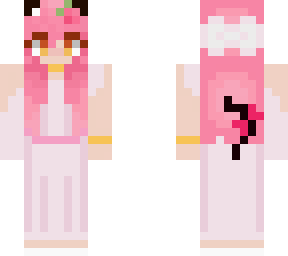 KC in dress | Minecraft Skin